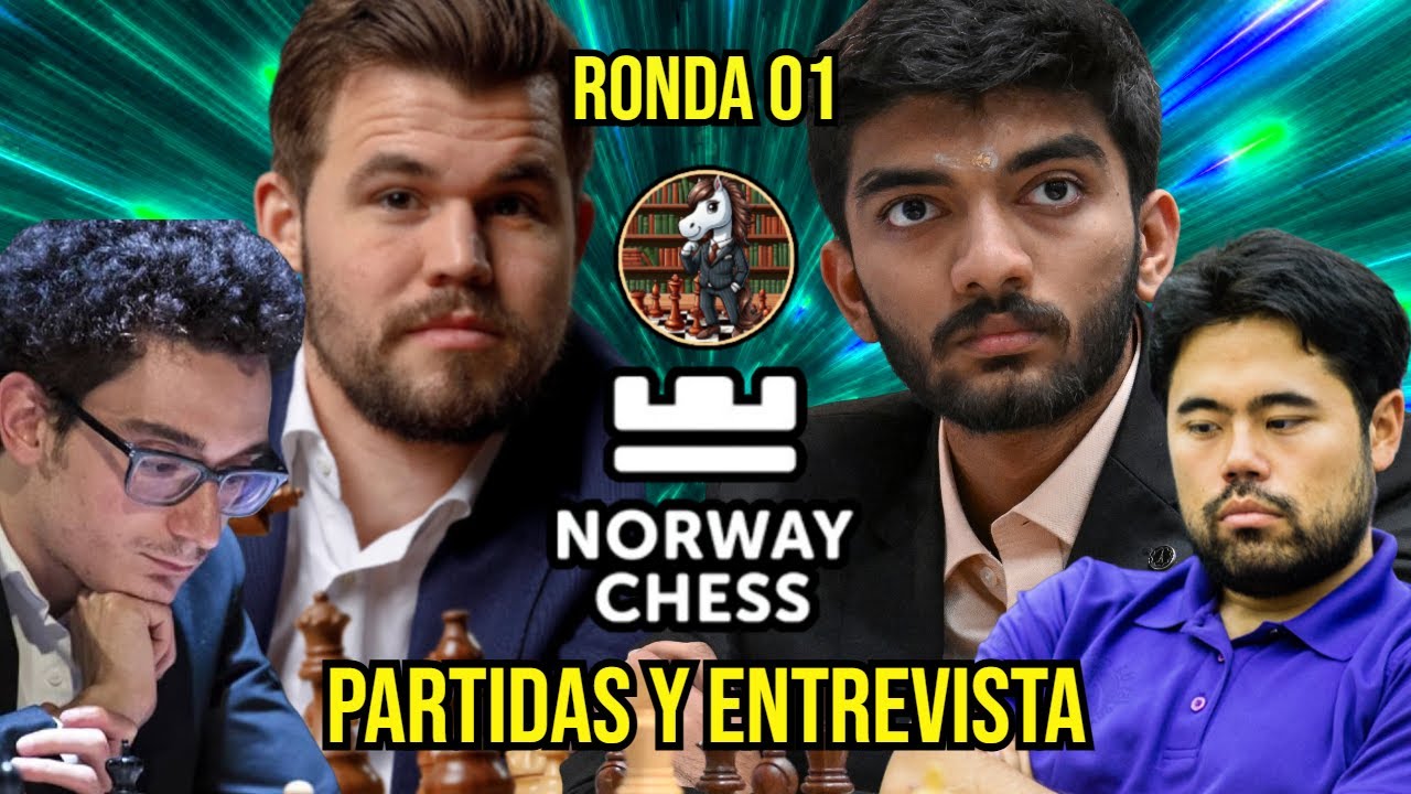 MAGNUS Y HIKARU GANAN EN LA FINAL | NORWAY CHESS 2025 | RONDA 01 - YouTube