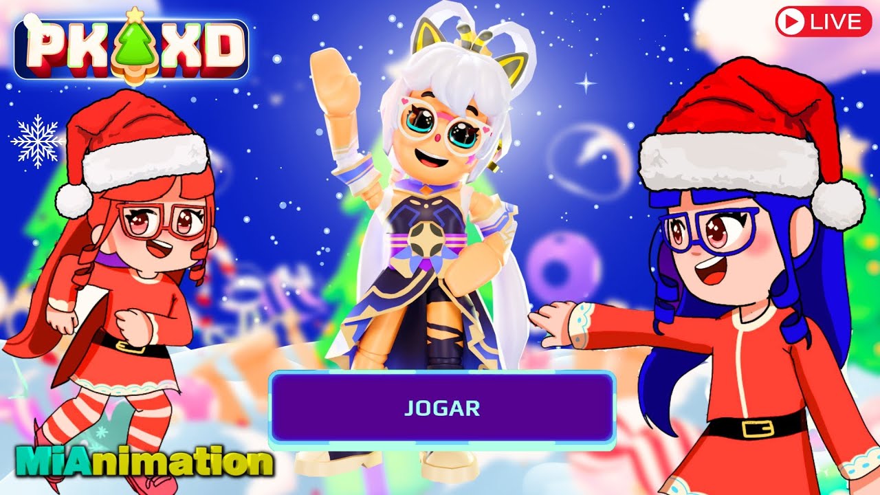 NATAL NO PK XD - MiAnimation - LIVE ESPECIAL DE PK XD com @MiAnimation1 ...