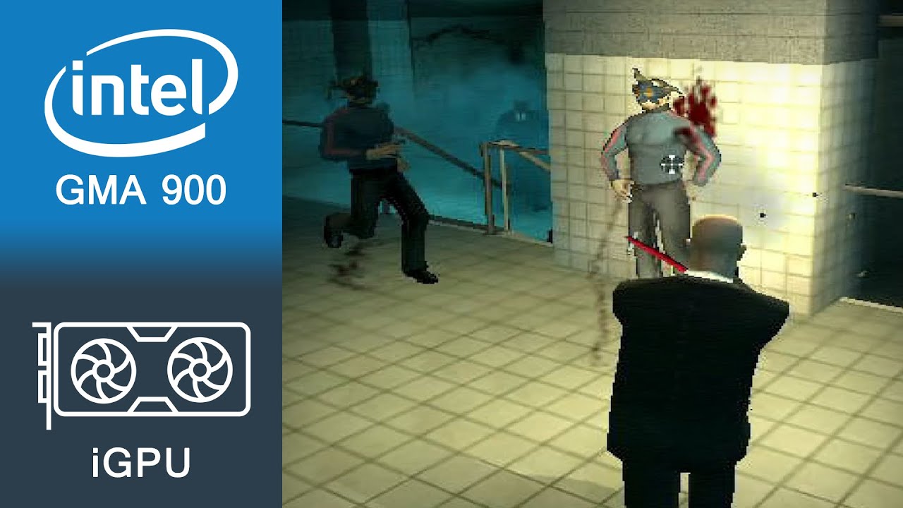 Hitman Contracts Gameplay Intel GMA 900 (Notebook / Laptop) - YouTube