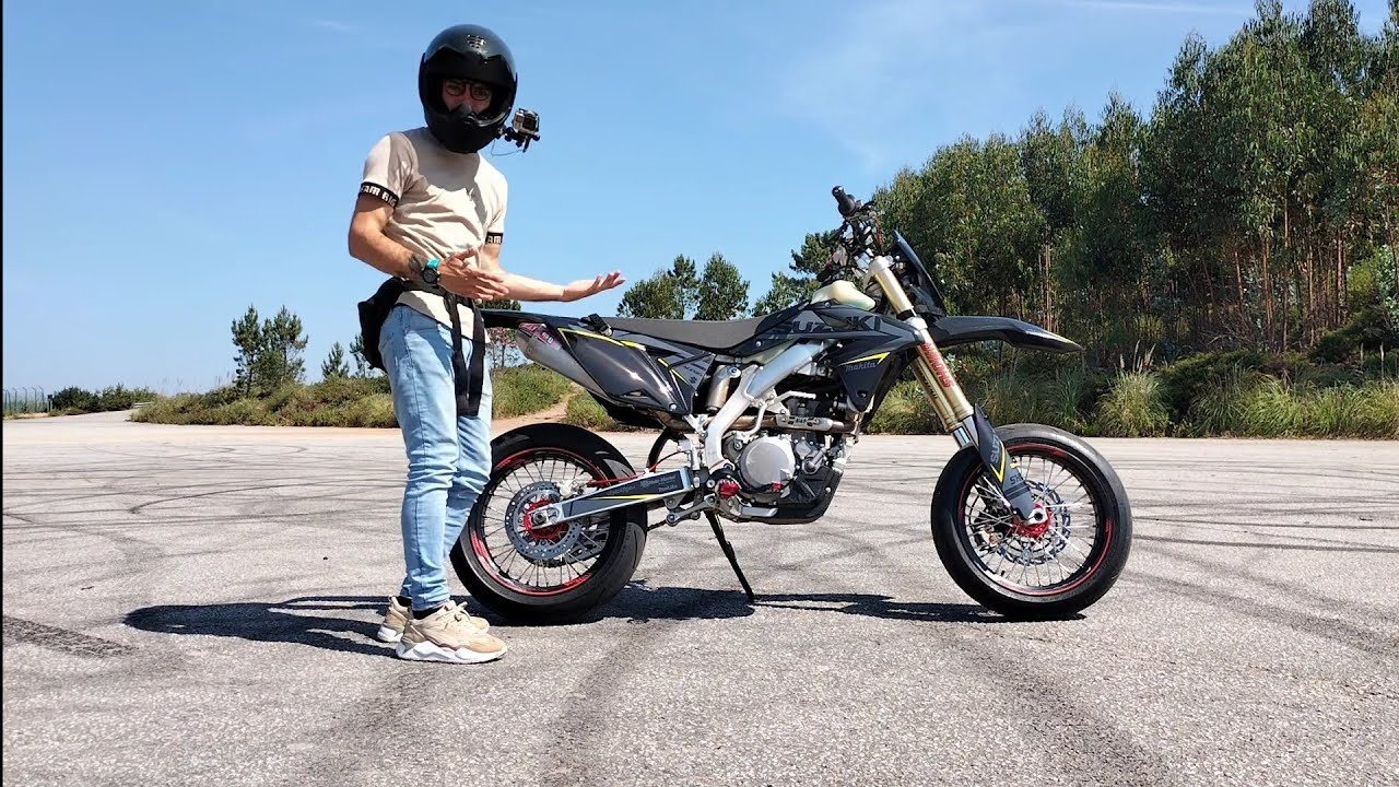 SUZUKI RMX 450Z ! ( A SUPERMOTO PERFEITA ? ) - YouTube