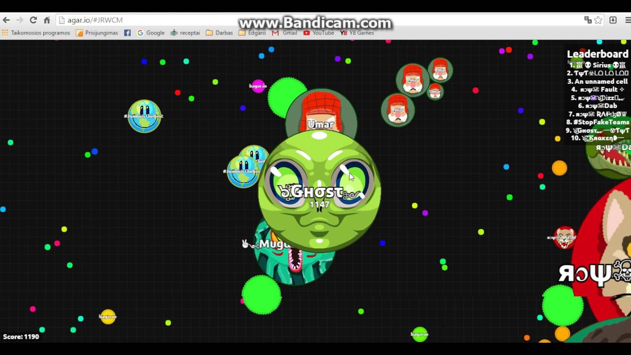Agar.io #2 - YouTube