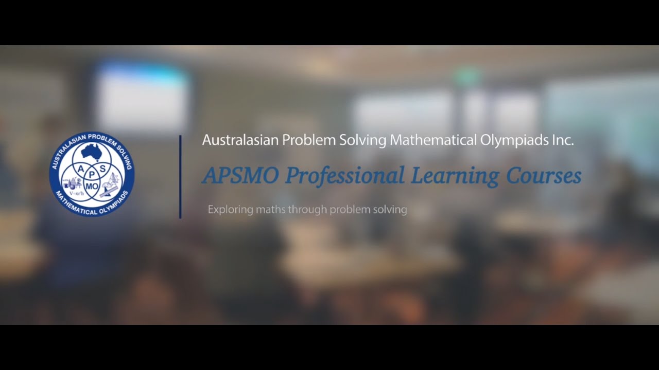 APSMO Professional Learning - YouTube