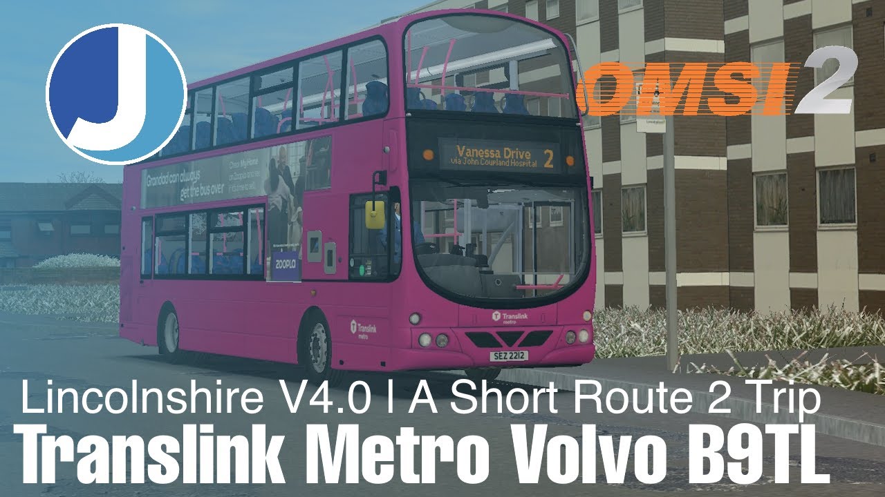 A Short Trip On The Route 2 | Translink Metro | Lincolnshire v4.0 ...