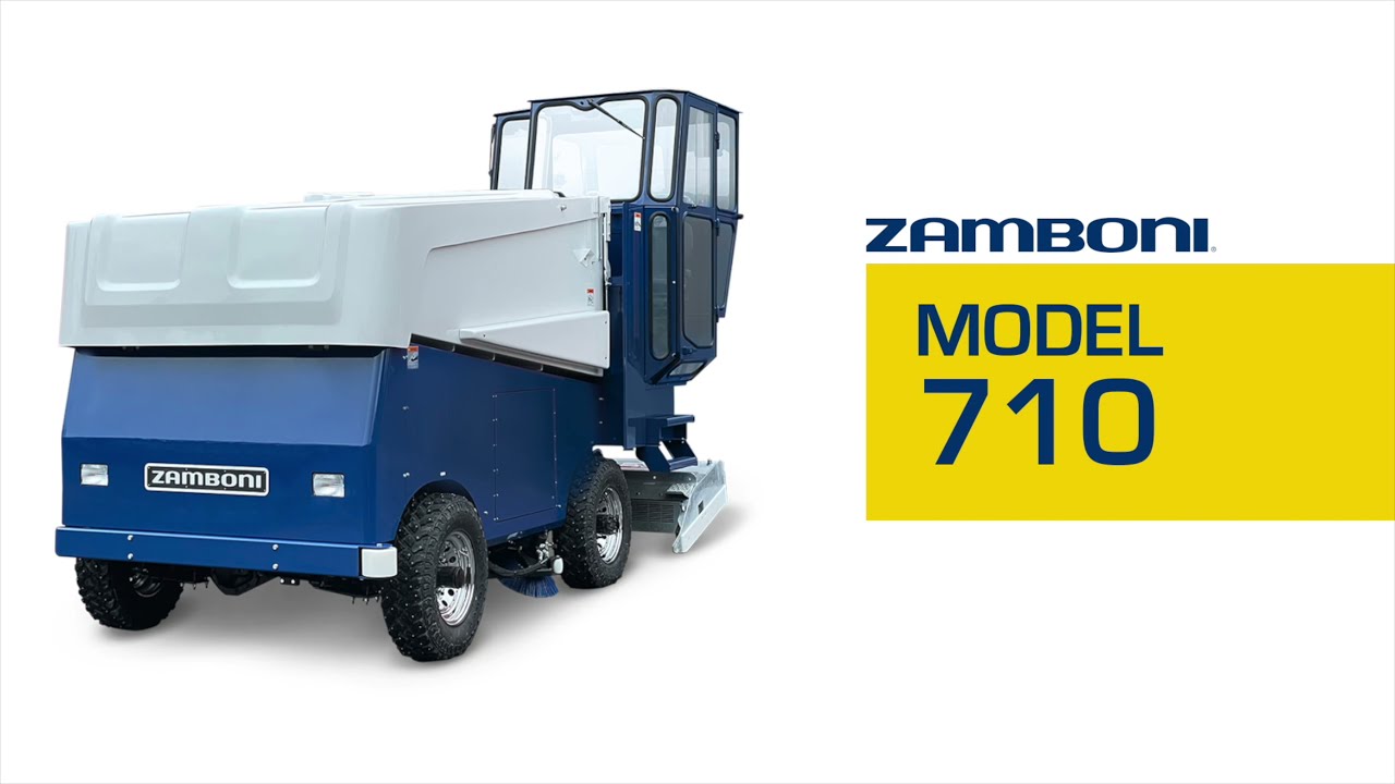 Zamboni Model 710 Overview - YouTube
