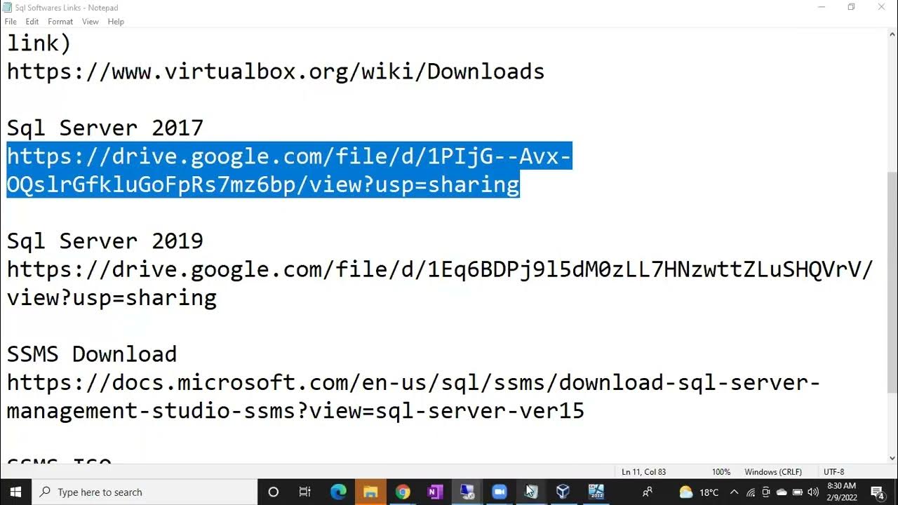 Sql DBA Batch 42 Class 24 - YouTube