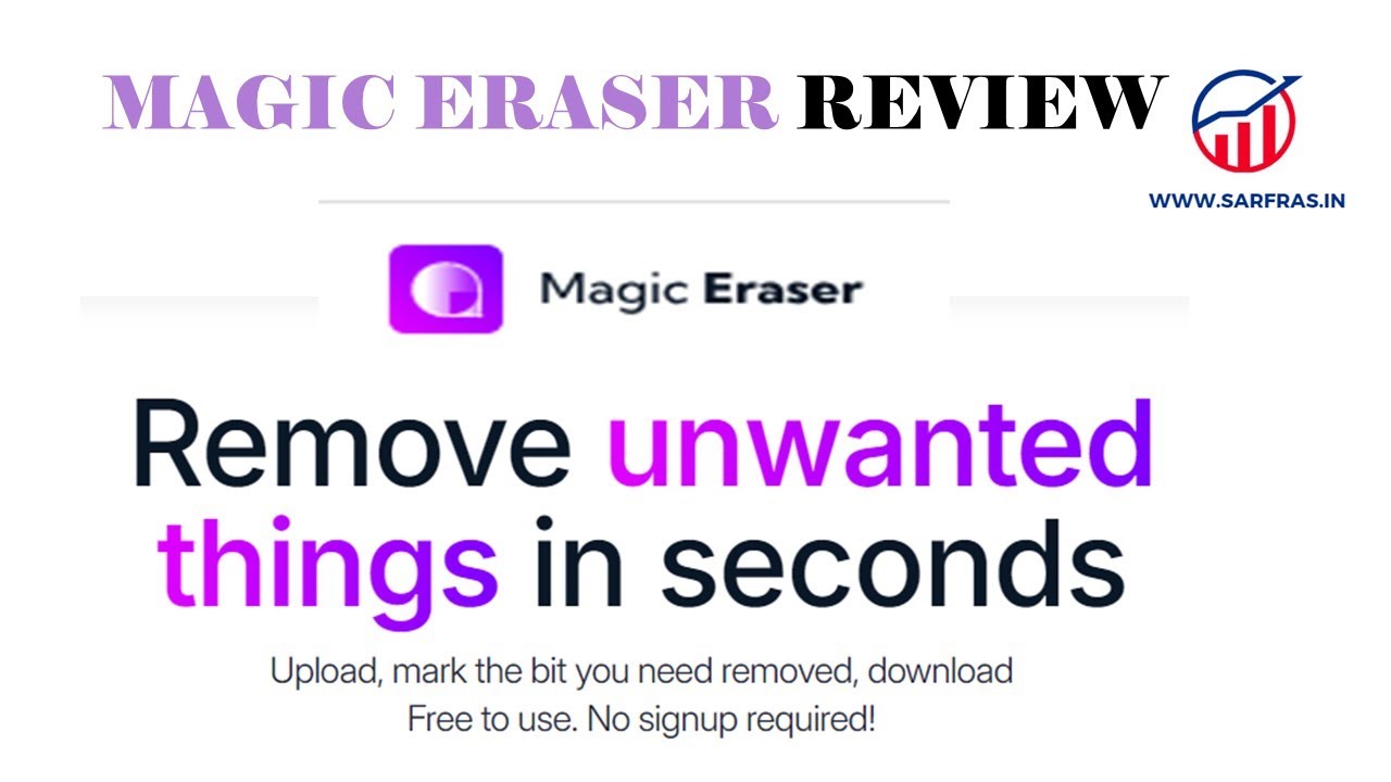 MagicStudio Magic Eraser Remove Background (No Sign Up Reqd) - YouTube