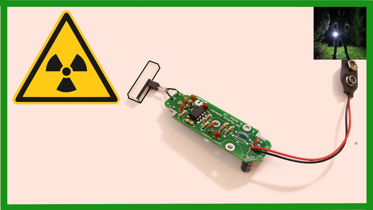 Strahlendetektor ohne Zählrohr selber bauen - YouTube