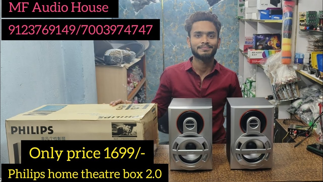 Philips home theatre box 2.0...Only price 1699/- Call this number ...