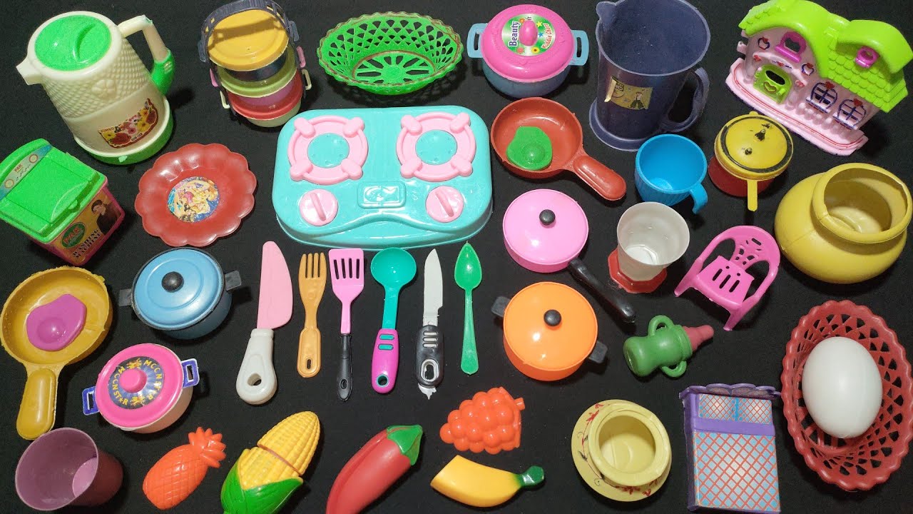 Satisfying ASMR Unboxing Hello Kitty Sanrio kitchen Set | Miniature ...
