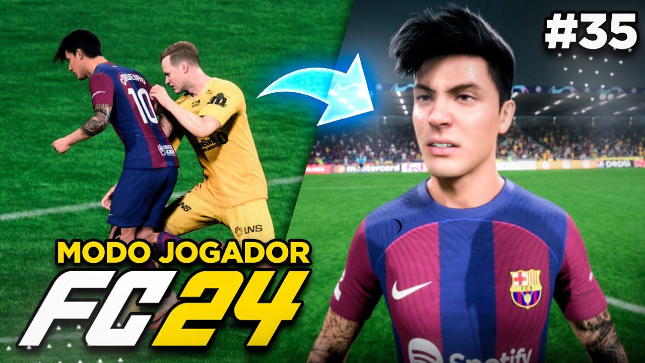 ARRUMEI UMA BRIGA POR ESSE MOTIVO!!! EAFC 24 MC JOGADOR - YouTube