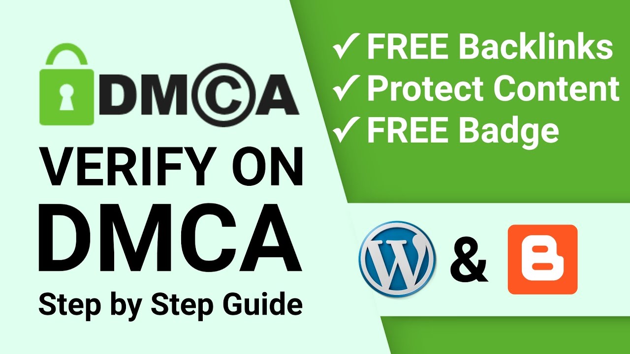 How to Verify any Website on DMCA for Free | Step by Step guide in ...