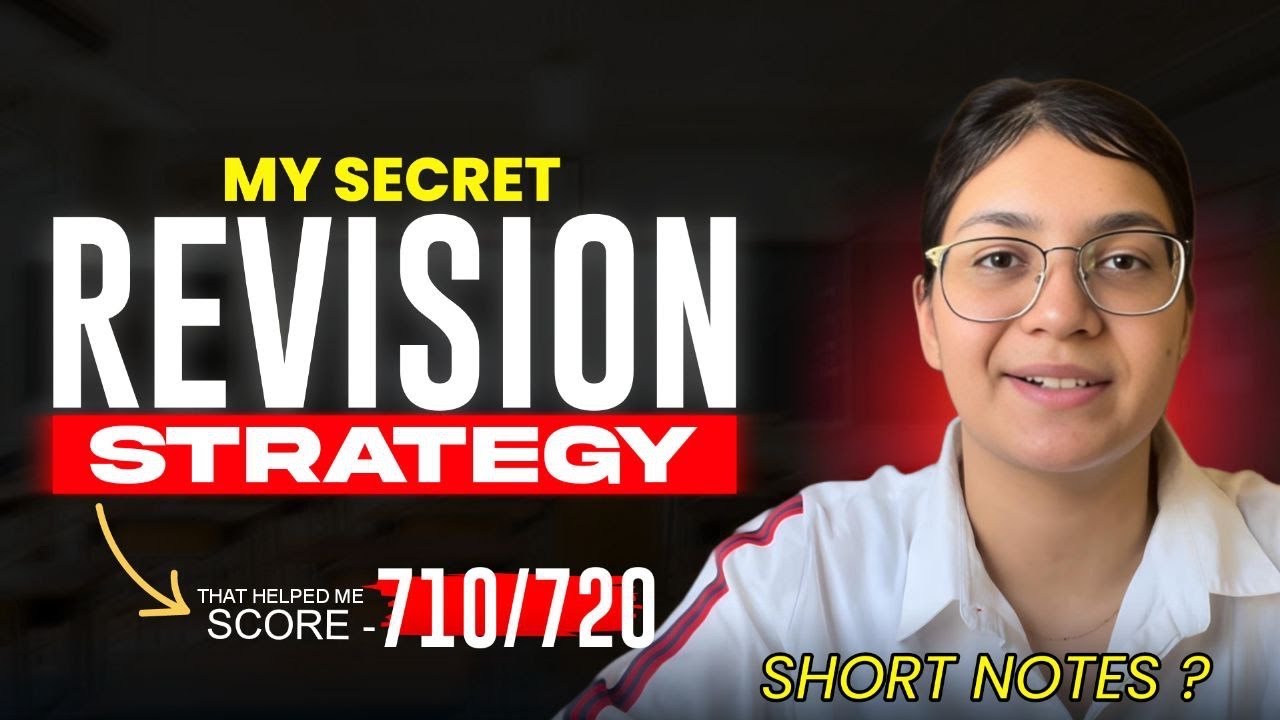 Best ORGANISED REVISION STRATEGY for NEET !! How to make SHORT NOTES ...