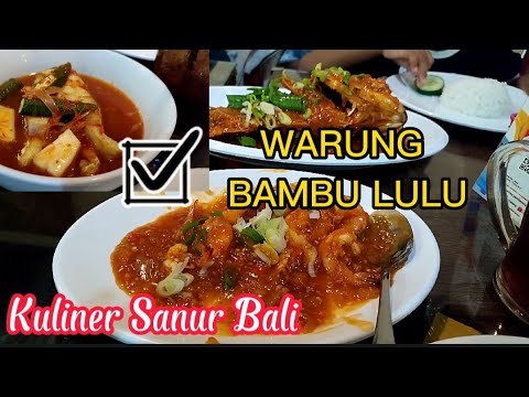 Warung Bambu Lulu Sanur Bali, Makan soap kepala ikan #kulinerbali - YouTube