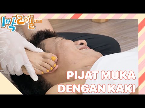 Pijat Muka dengan Kaki |2Days&1Night|SUB INDO/ENG|221106 Siaran KBS WORLD TV|