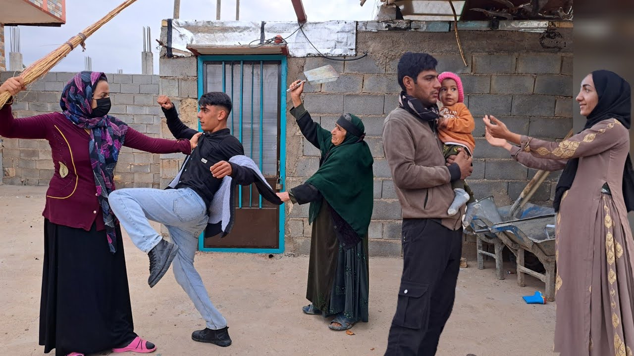 Afsane's search for Sari in the jungle and Amir's fight with Afsane💦💦 ...