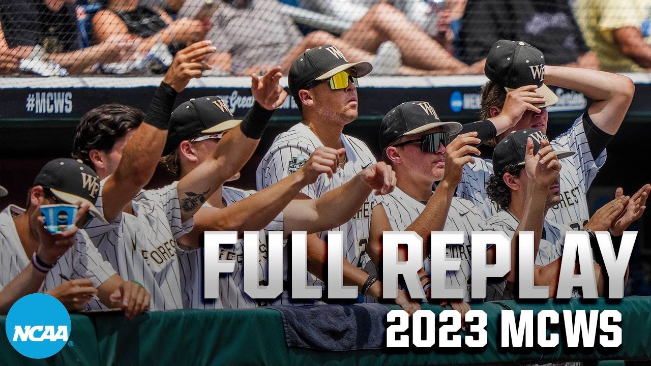 Wake Forest vs. Stanford: 2023 Men's College World Series | FULL REPLAY ...