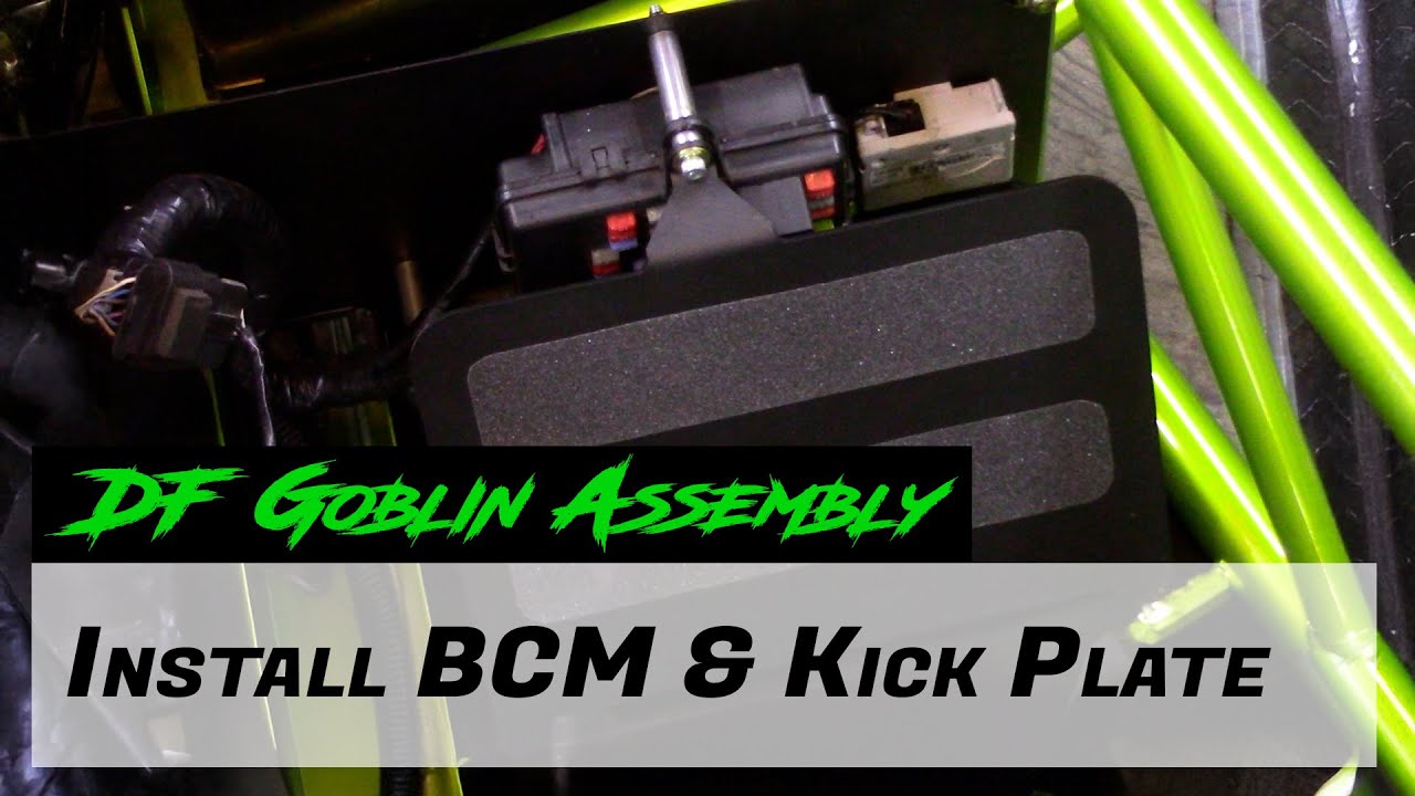 DF Goblin Assembly - Installing the BCM and Kick Plate - YouTube