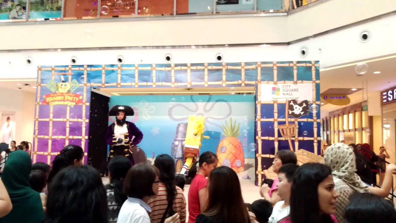 SpongeBob Christmas Show 2015 at City Square Mall (part 4 of 4) - YouTube