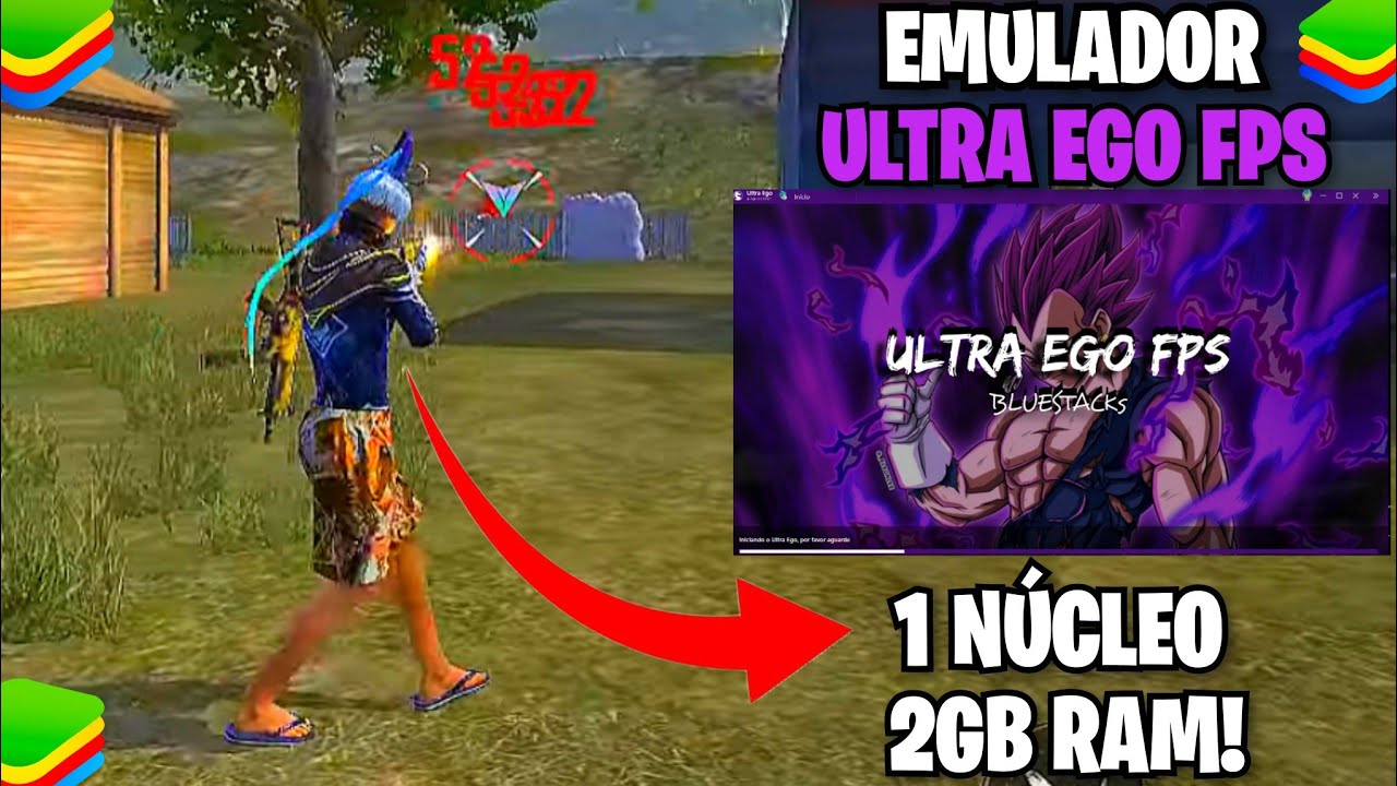 TESTEI O EMULADOR ULTRA EGO COM 1 NÚCLEO E 2GB DE RAM! RODOU LISO ...