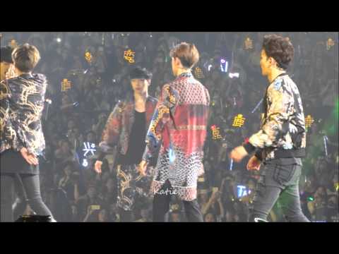 [fancam] 140830 Exo The Lost Planet in Guangzhou Dance battle and XOXO (Sehun ft.Luhan focus)