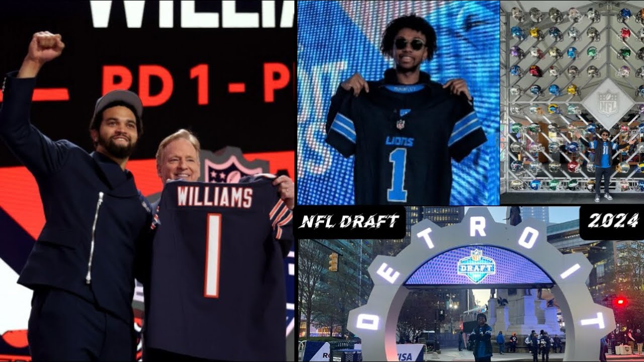 NFL Draft Detroit 2024 DAY 1 - YouTube