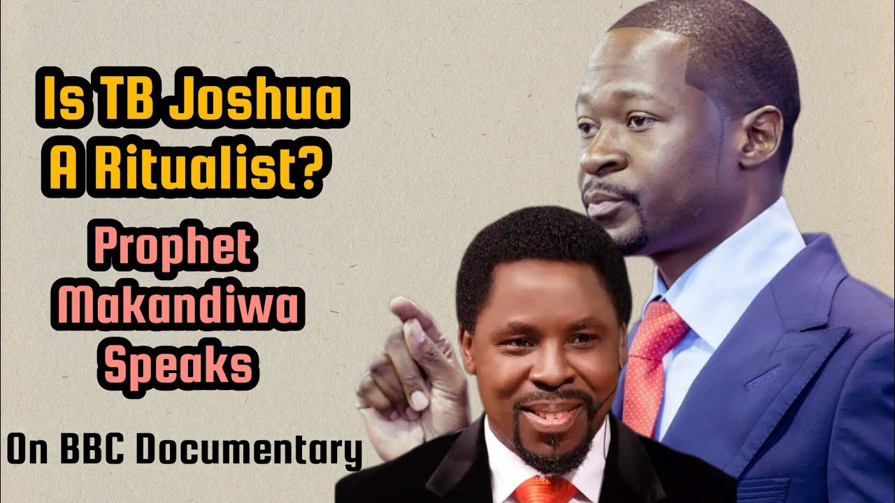 breaking Prophet Emmanuel Makandiwa speak on Prophet Tb Joshua bbc ...