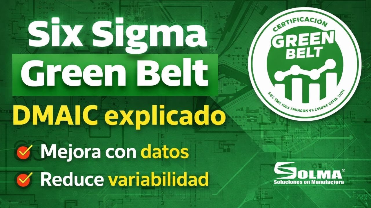 ¿Qué es Six Sigma Green Belt y cómo mejora procesos con DMAIC y DOE ...