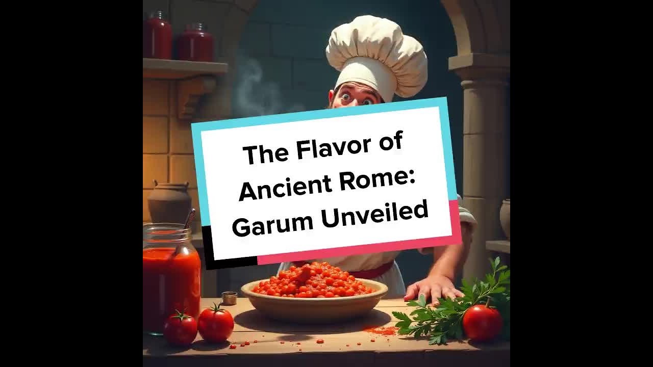 The Flavor of Ancient Rome: Garum Unveiled - YouTube