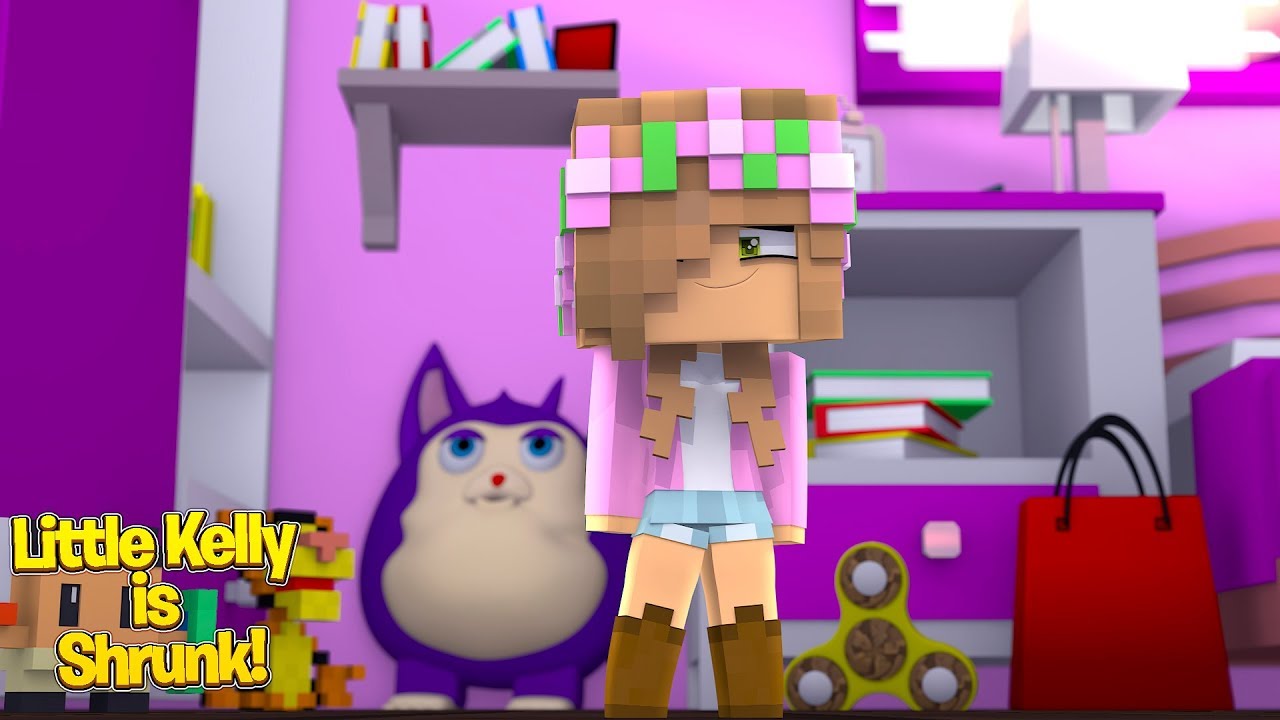 LITTLE KELLY GETS SHRUNK! | Minecraft Little Kelly - YouTube