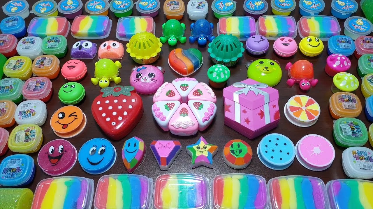 MIXING HOMEMADE SLIME WITH STORE BOUGHT SLIME ! MOST SATISFYING SLIME ...