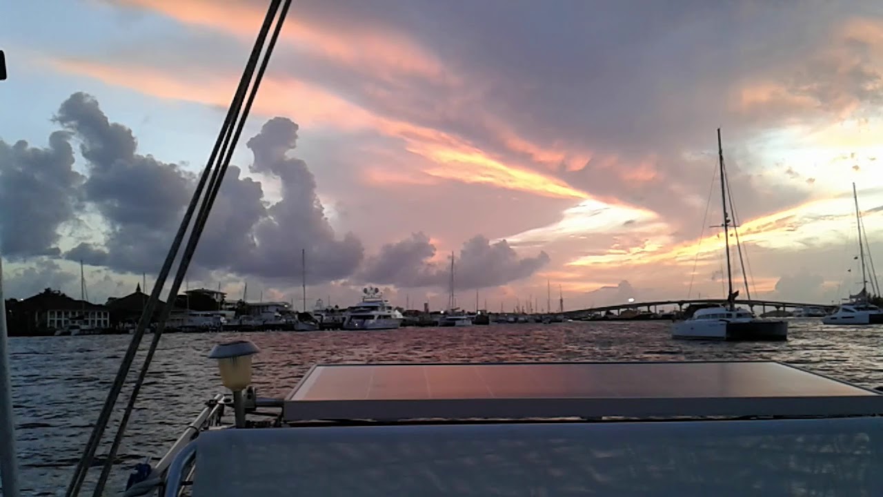 Enjoying another dramatic sunset in the Bahamas - YouTube