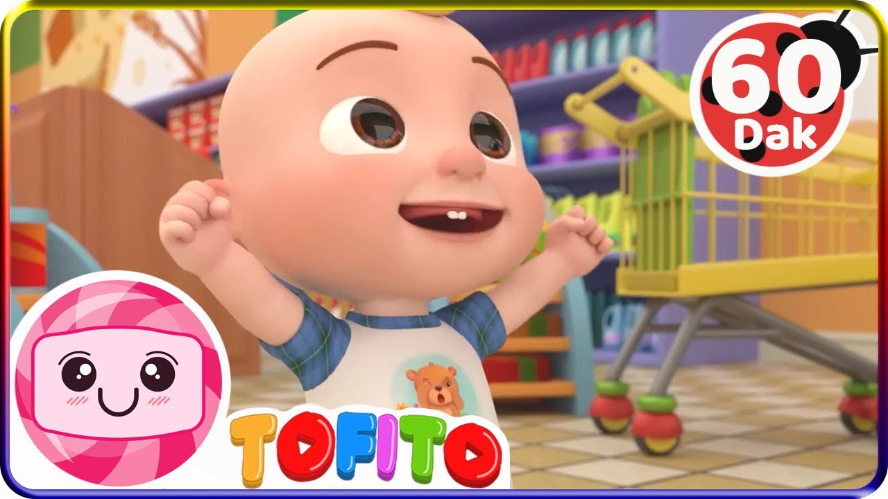 1 SAAT ÇOCUK DİSKOSU Eğlenceli Bebek Şarkıları ToFiTo TV Çocuk ...