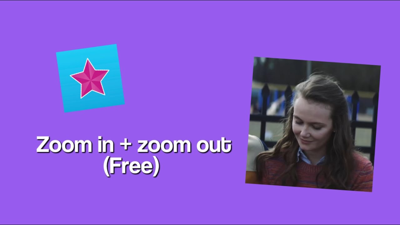 HOW to do a ZOOM IN + ZOOM OUT on video star! (FREE) - YouTube
