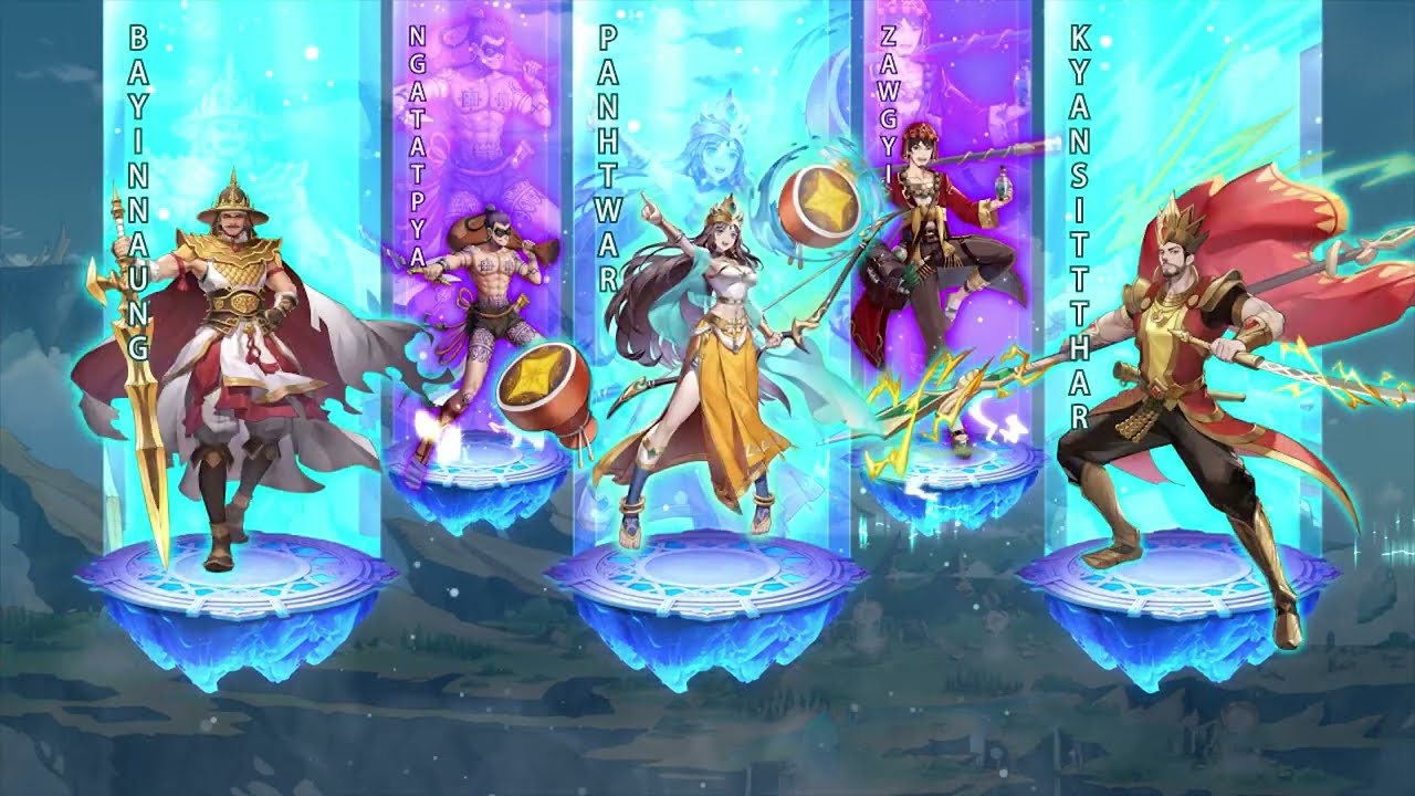 Anime Style Idle RPG with Myanmar Heroes | Eternal Heroes - YouTube