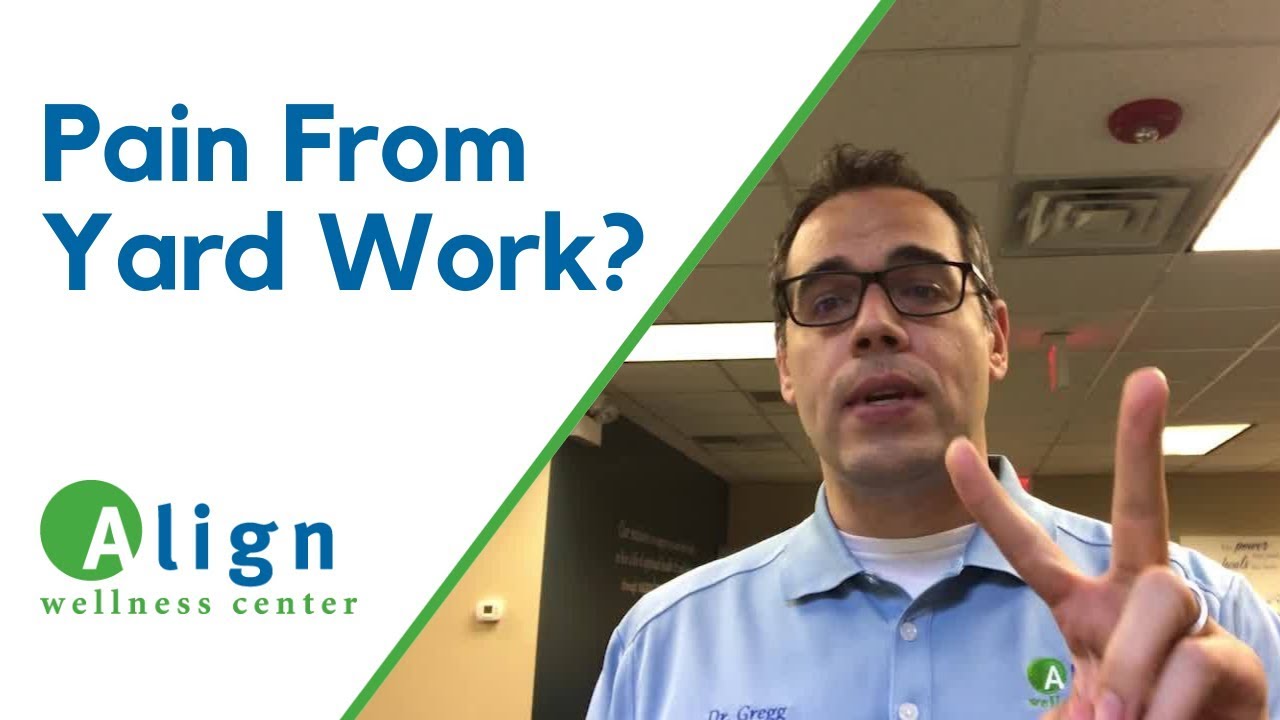 How to Prevent Neck and Back Pain from Yard Work - YouTube