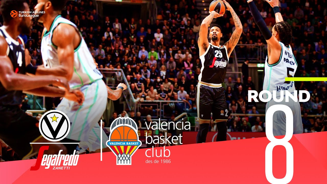 Virtus dominates Valencia! | Round 8, Highlights | Turkish Airlines ...