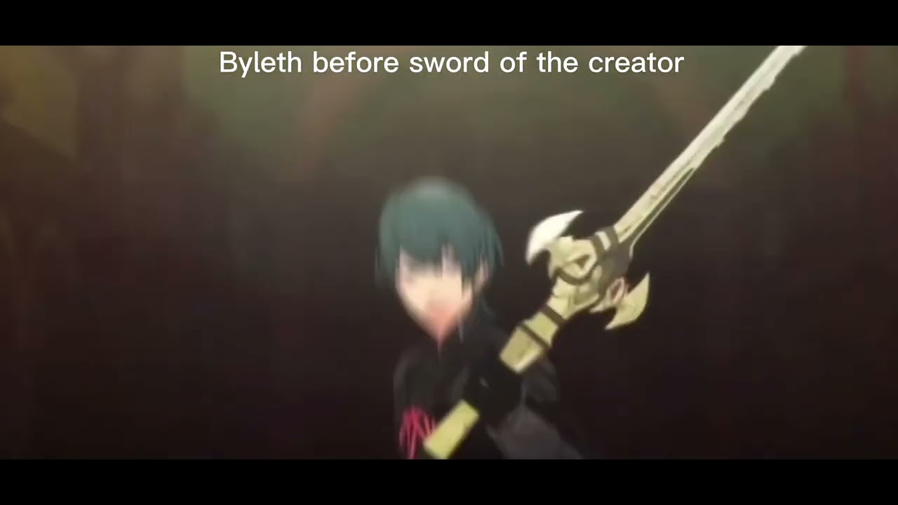 Byleth before sword of the creator and after the sword of the creator # ...