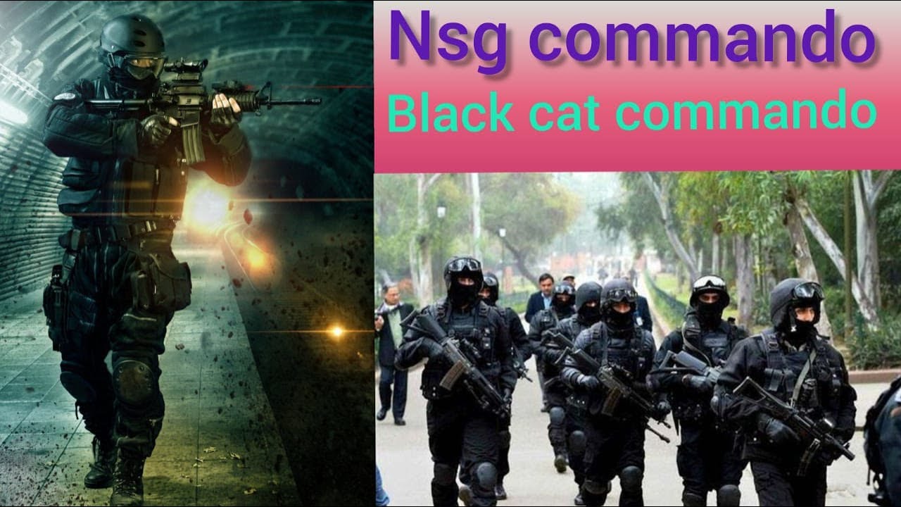 NSG - The black cats | NSG commandos | Black cat commandoes - YouTube