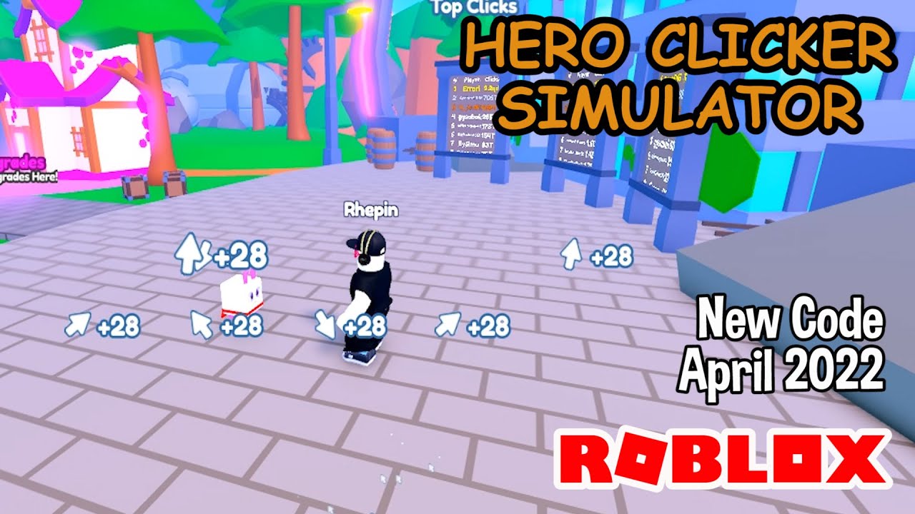 Roblox Hero Clicker Simulator New Code April 2022 - YouTube