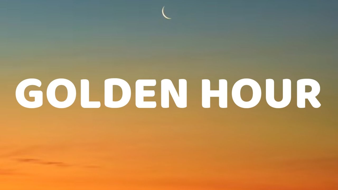 JVKE - golden hour (Lyrics) - YouTube