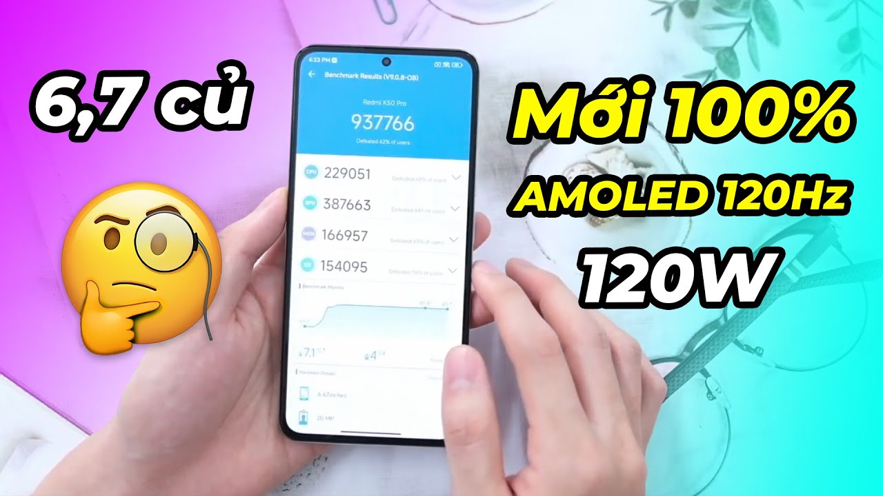 6,7 Triệu mới 100% chip khủng chiến all game, AMOLED 120hz, 120W - OnePlus ACE 2V Vs Redmi K60 ...
