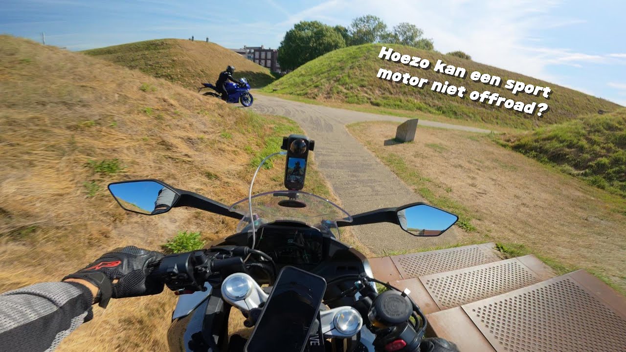 Off-roaden op de motor is geen goed idee! - YouTube