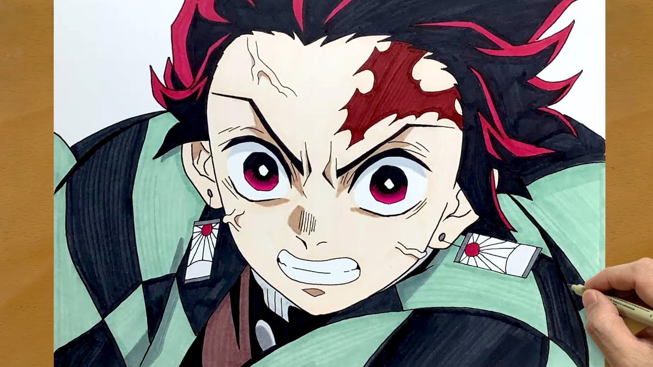 How to Draw Tanjiro Kamado | Bring Demon Slayer’s Hero to Life with ...