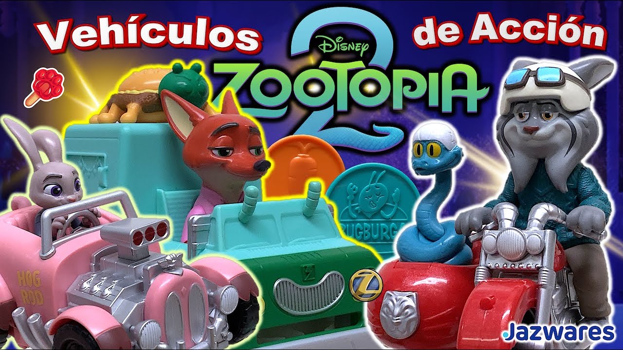 Zootopia 2 - CARRERAS de AUTOS en Acción | Judy & Nick vs Pawbert - TOY ...