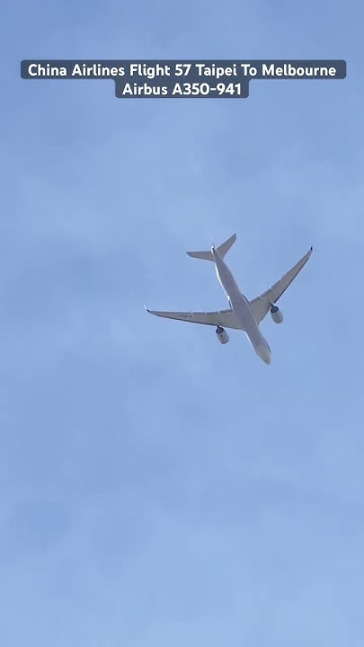 China Airlines #a359 - YouTube
