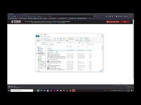 Installing Minecraft Forge without Java. - YouTube