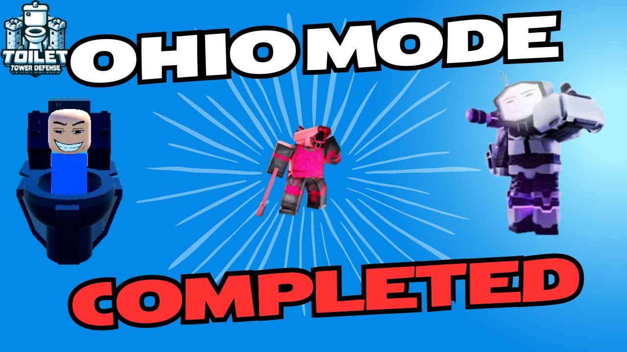 OHIO MODE COMPLETED | TOLIET TOWER DEFENSE | HYPER SIGMA - YouTube