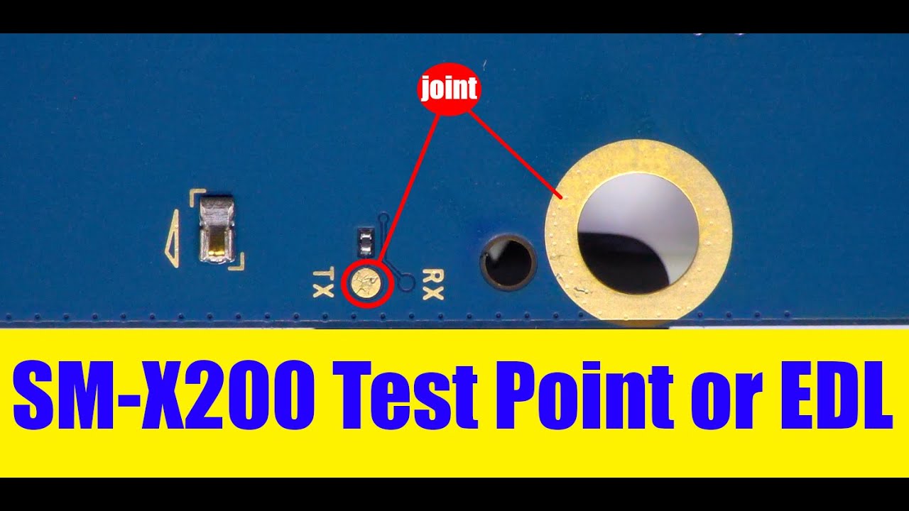 x200 test point x200 edl fast cellular - YouTube