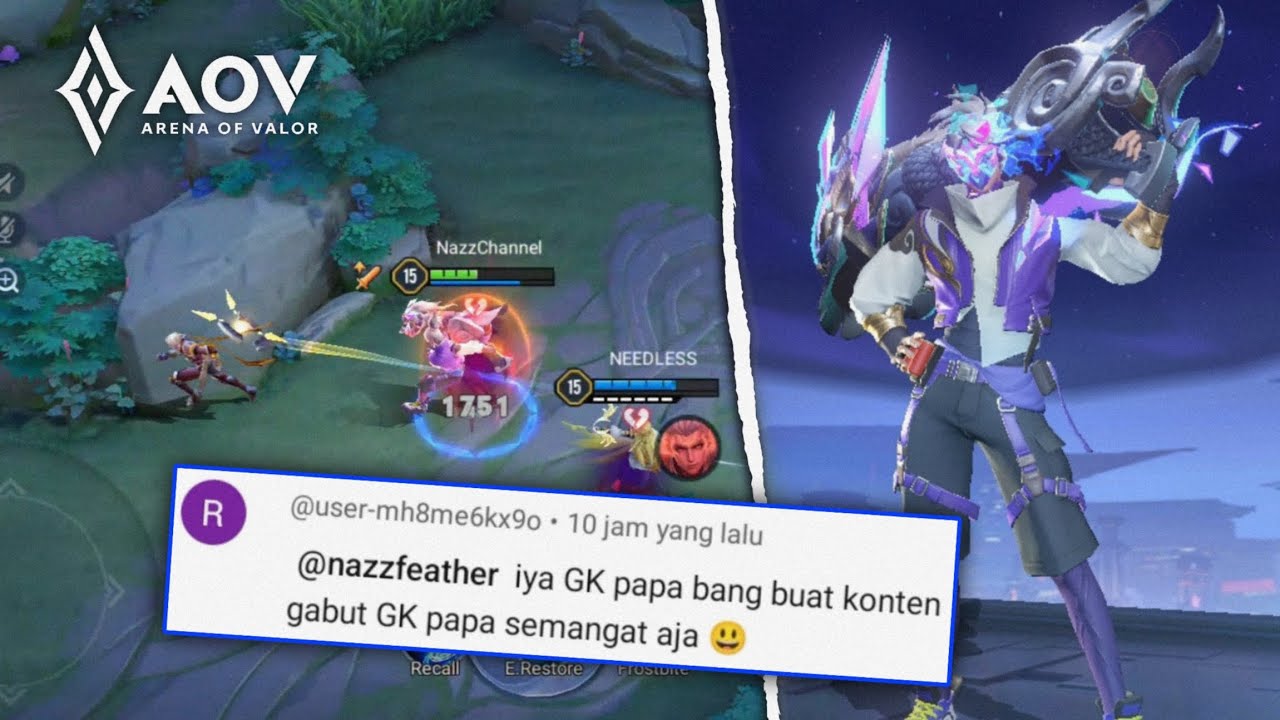 ROURKE MASKED WATCHER - AoV Indonesia - YouTube