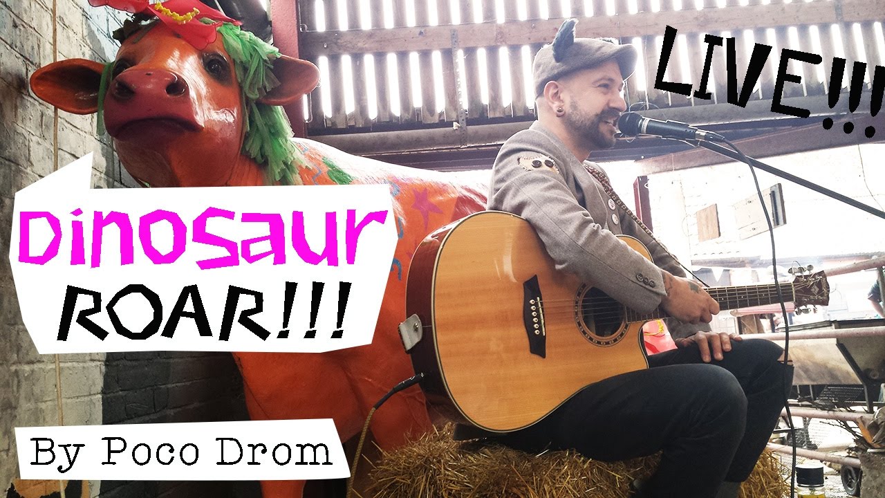DINOSAUR ROAR!!! By Poco Drom LIVE!!! - YouTube